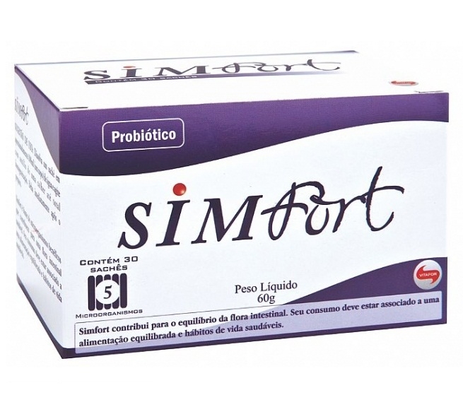 Suplemento Probiótico - Vitafor - Simfort | Vitae Saúde